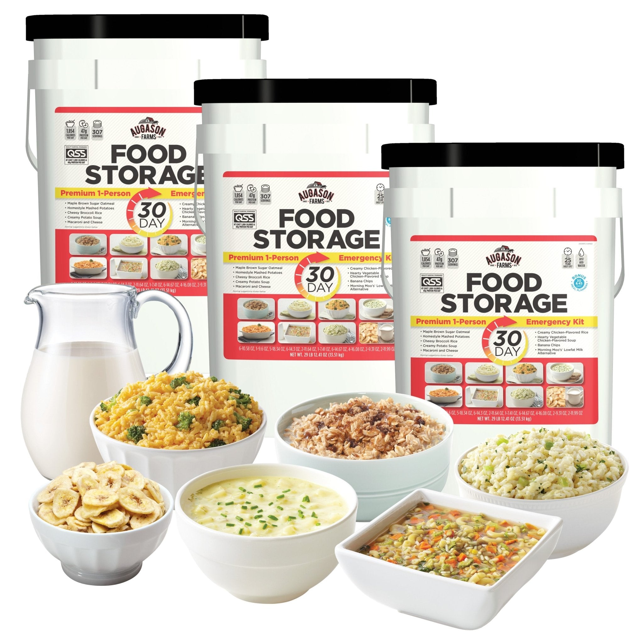 Augason Farms Freeze-Dried Food for Emergency Storage – More Prepared