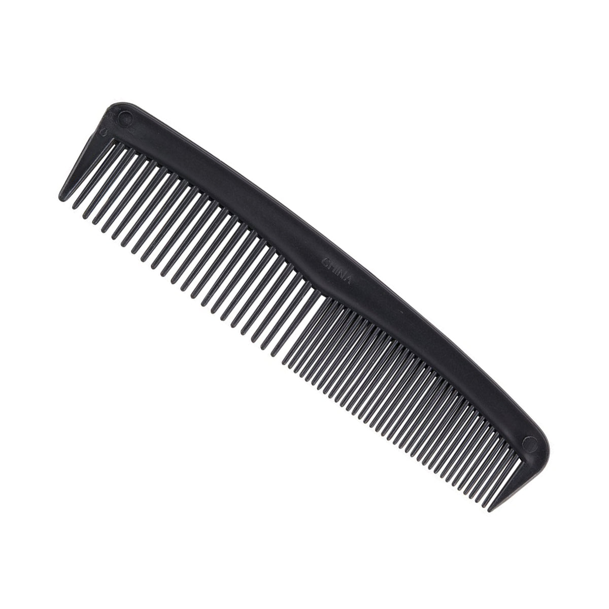 Small Black Plastic Comb - 5" | More Prepared