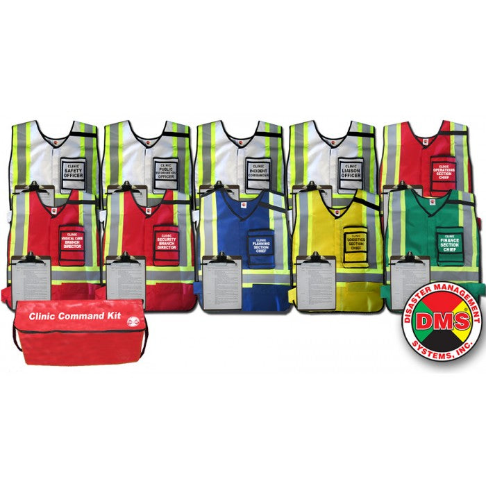 Small Facility Clinic Command Vest Kit | More Prepared