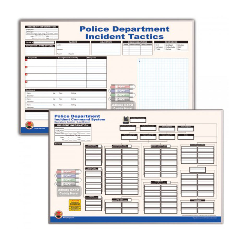 Incident Command Boards & Status Boards for ICS/NIMS Operations | More ...
